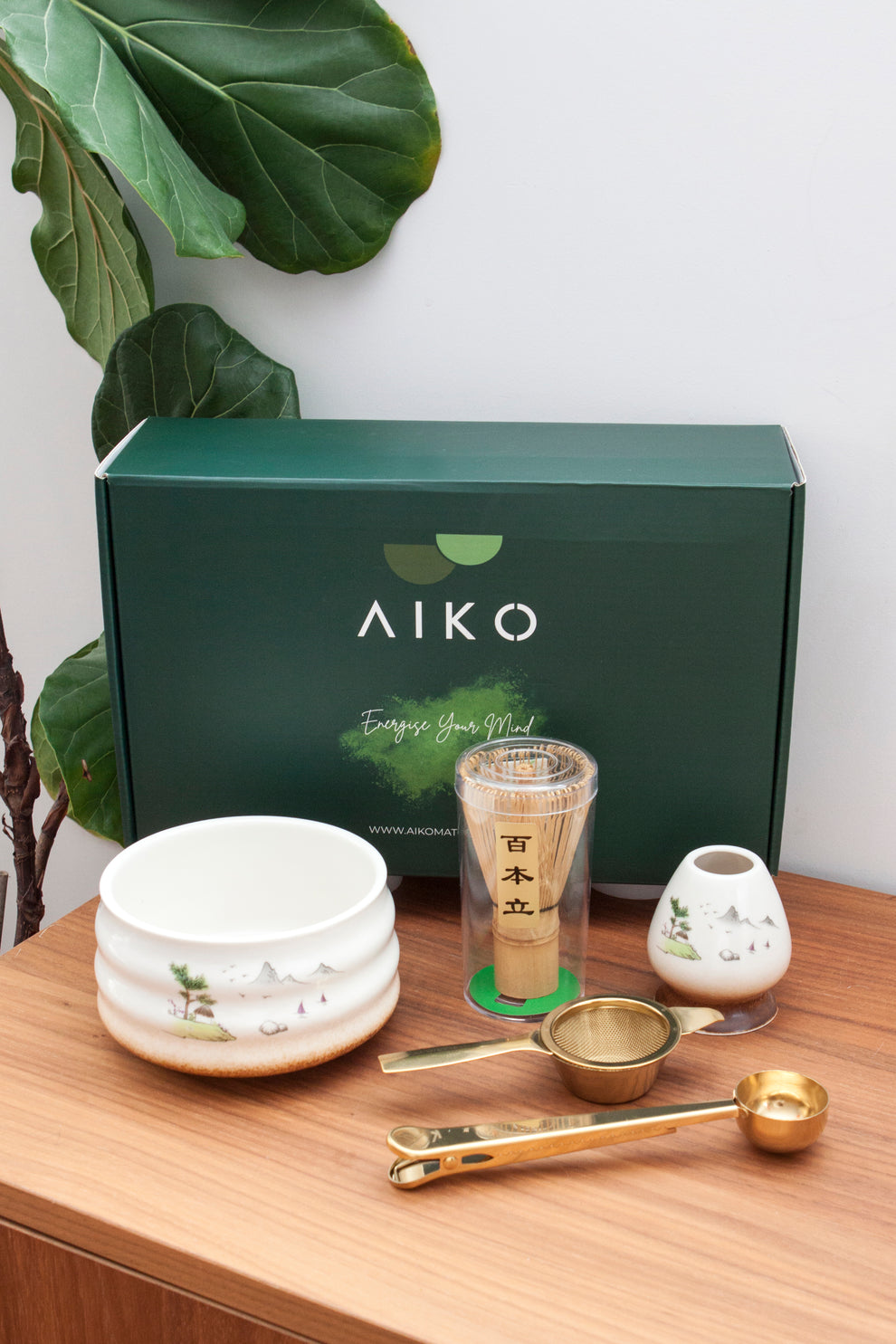 Aiko Mountain View Matcha Set – Aiko Matcha